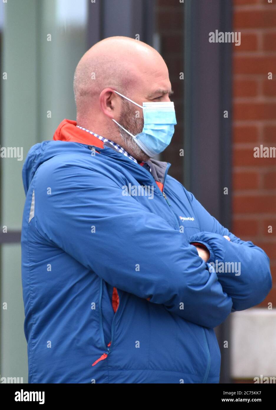 West Mercia Police Pc Jamie Holloway leaving Kidderminster Magistrates ...