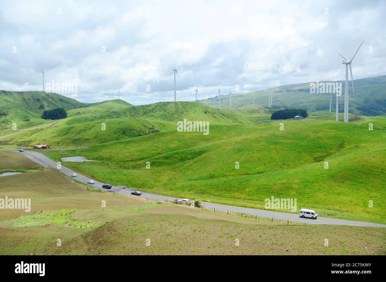 Wind farm new zealand hi-res stock photography and images - Alamy