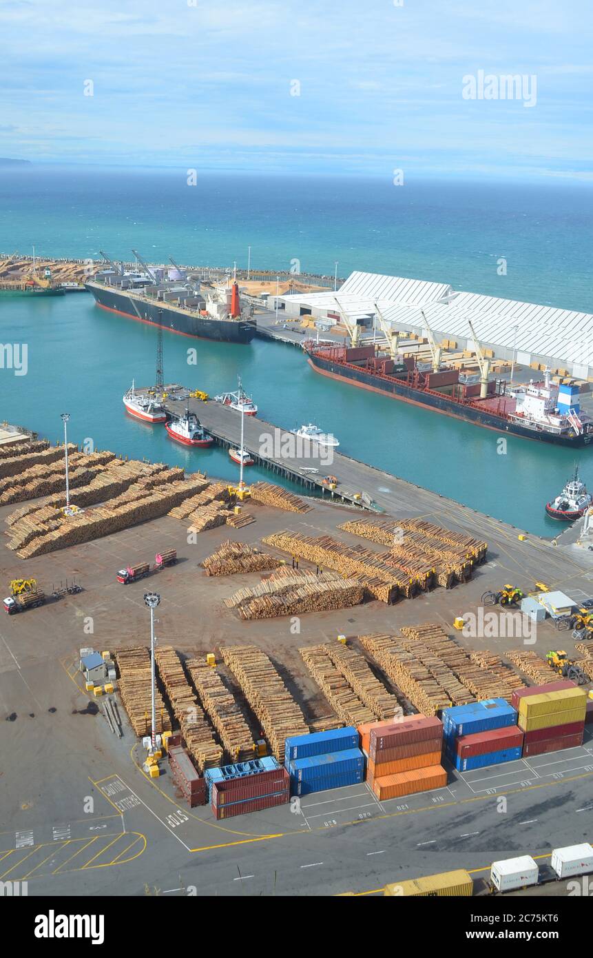 Bluff harbour port bluff new hi-res stock photography and images - Alamy