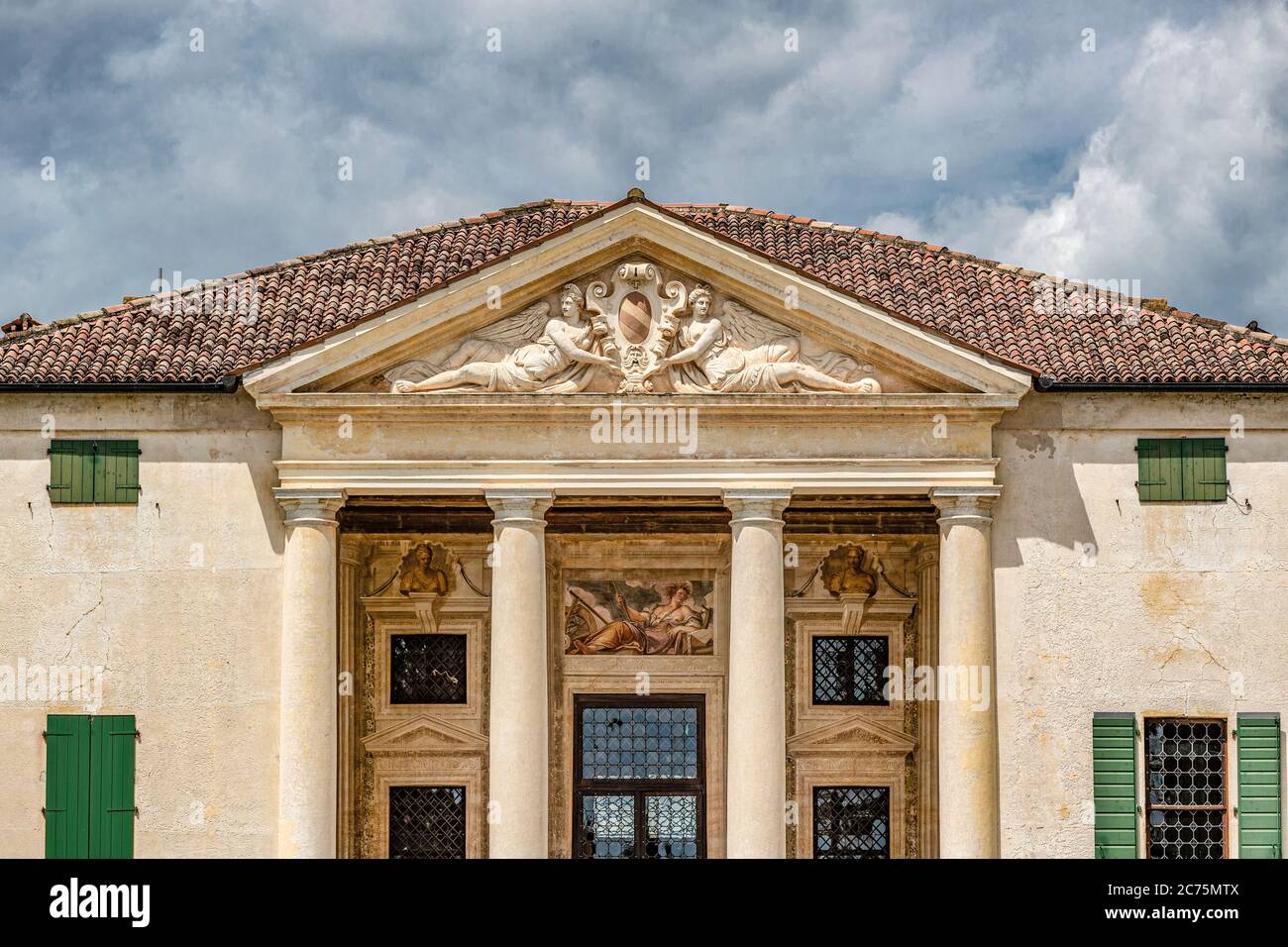 Italy Veneto Fanzolo - Villa Emo - Andrea Palladio Stock Photo - Alamy