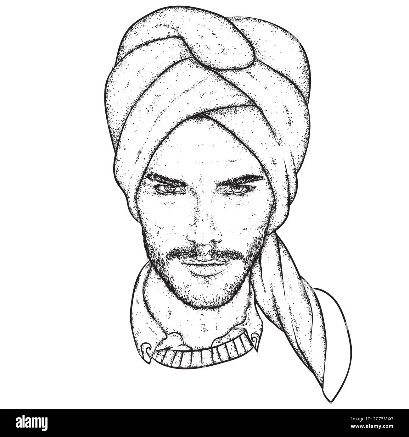 Turban Drawing