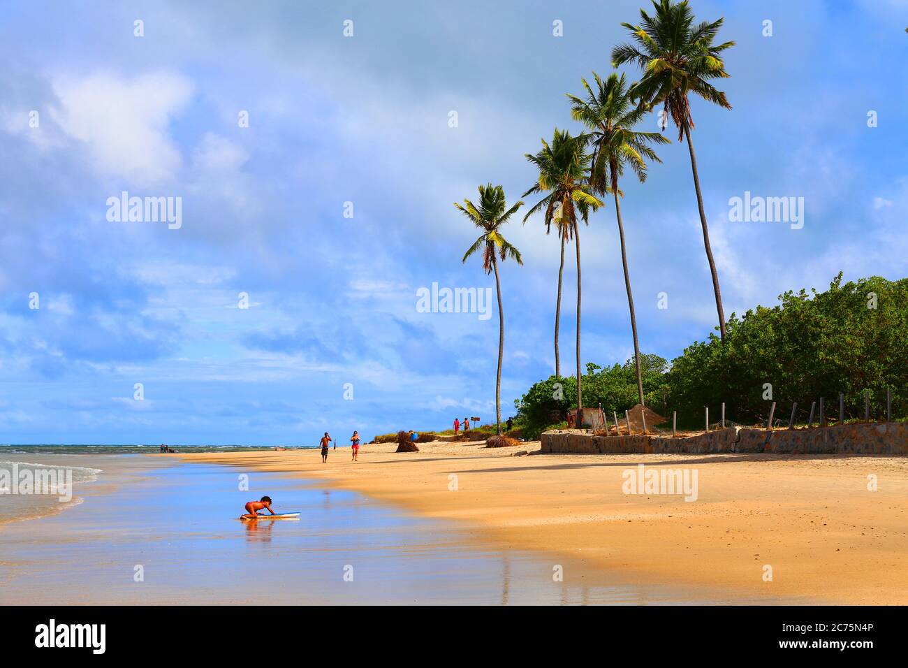 Beach in Porto de Galinhas, Pernambuco, Brazil Stock Photo - Alamy