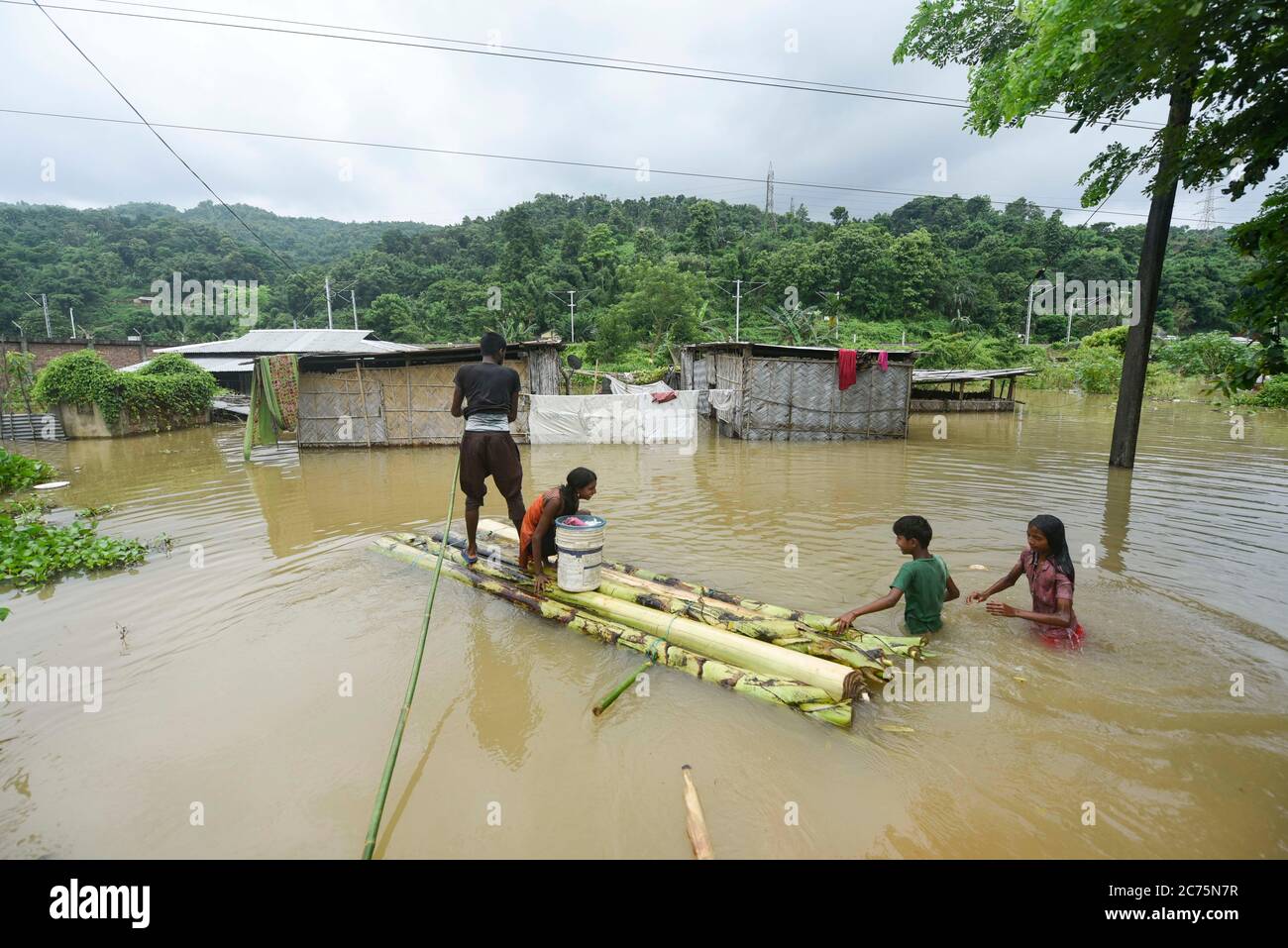 Monsoon in assam hi-res stock photography and images - Alamy