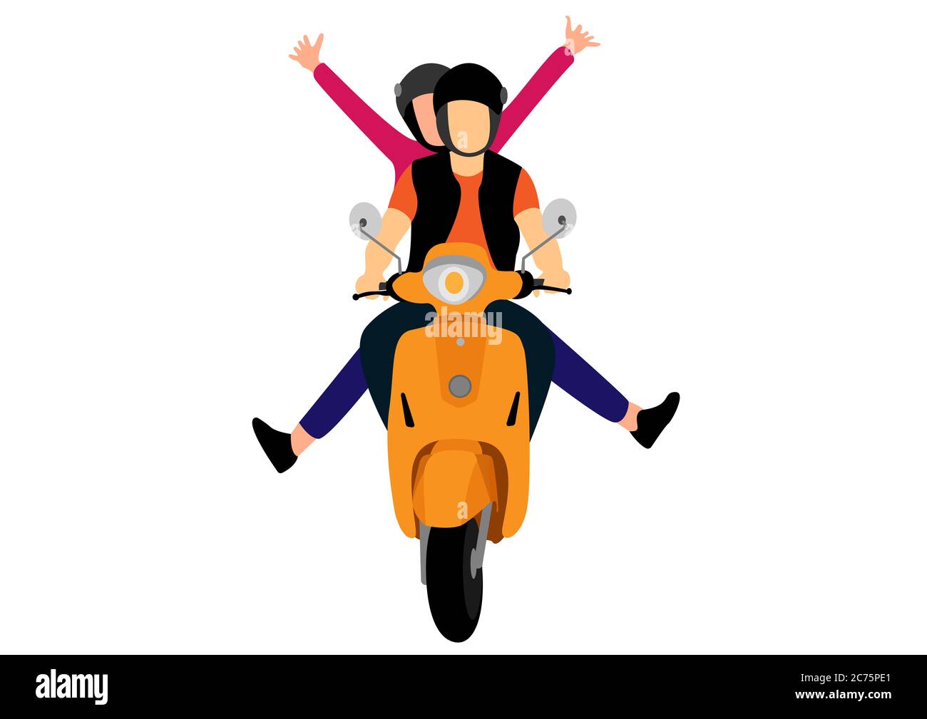 Woman riding bike fashion Cut Out Stock Images & Pictures - Alamy