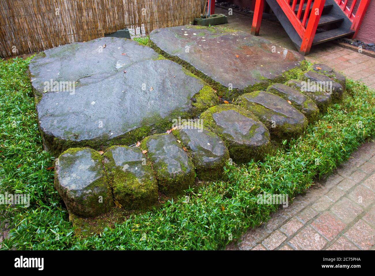 Stone feet hi-res stock photography and images - Alamy