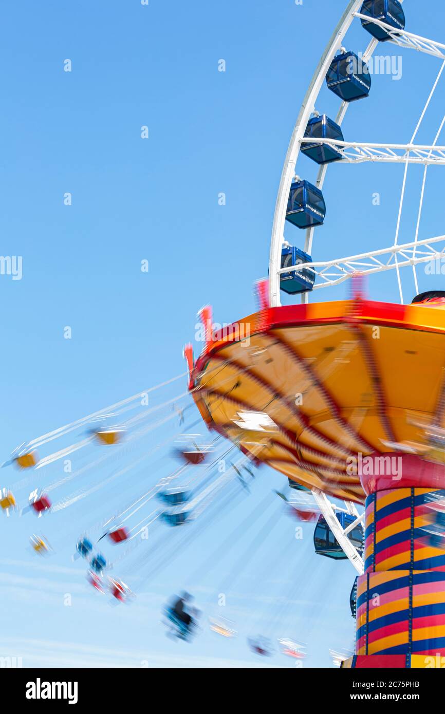 Navy Pier Carousel, Chicago, Illinois, USA Stock Photo - Alamy