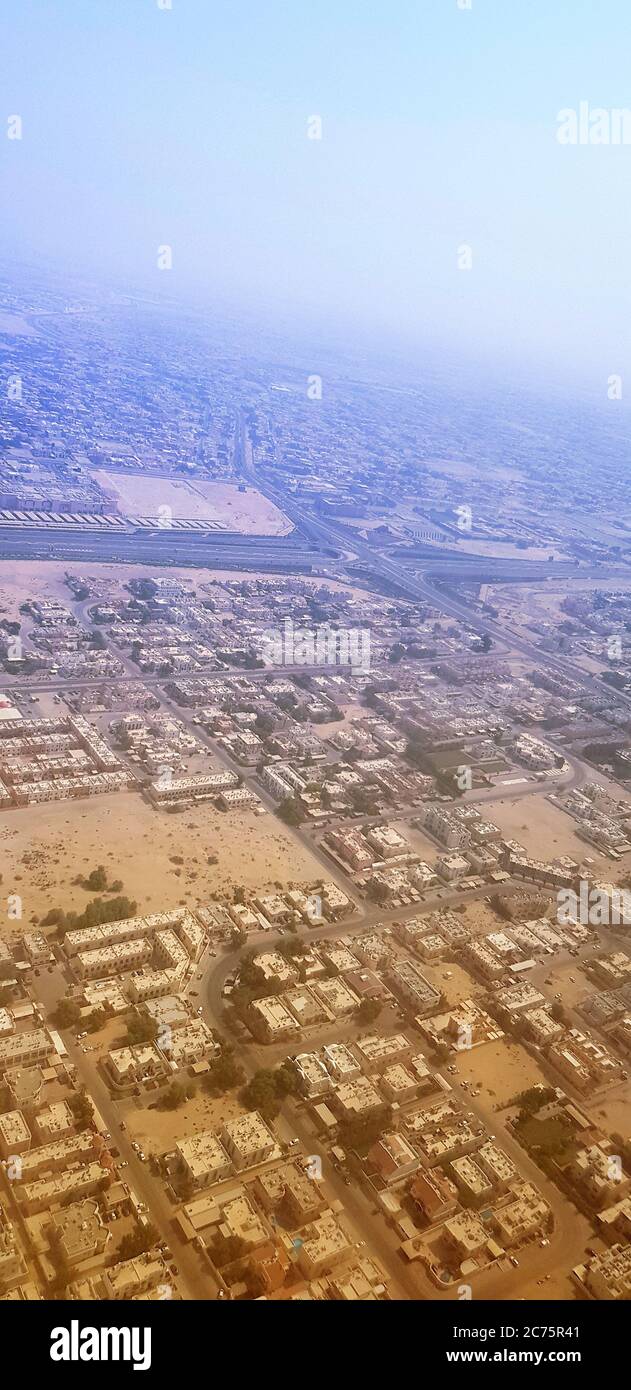 Dubai arial view hi-res stock photography and images - Alamy