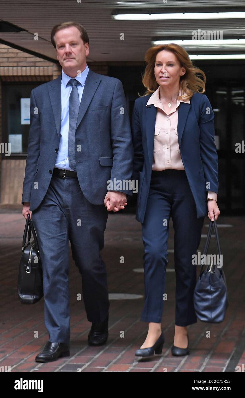 Former Conservative MP Charlie Elphicke, with MP for Dover Natalie ...