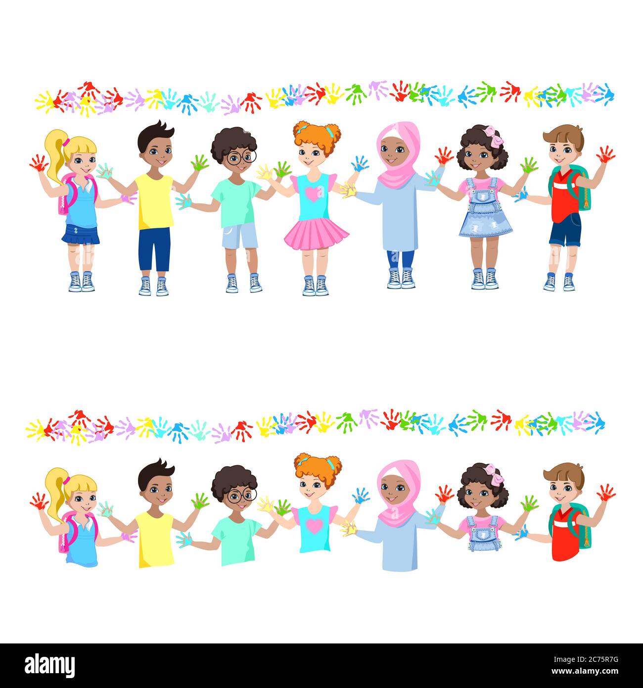 Child show drawing Cut Out Stock Images & Pictures - Alamy