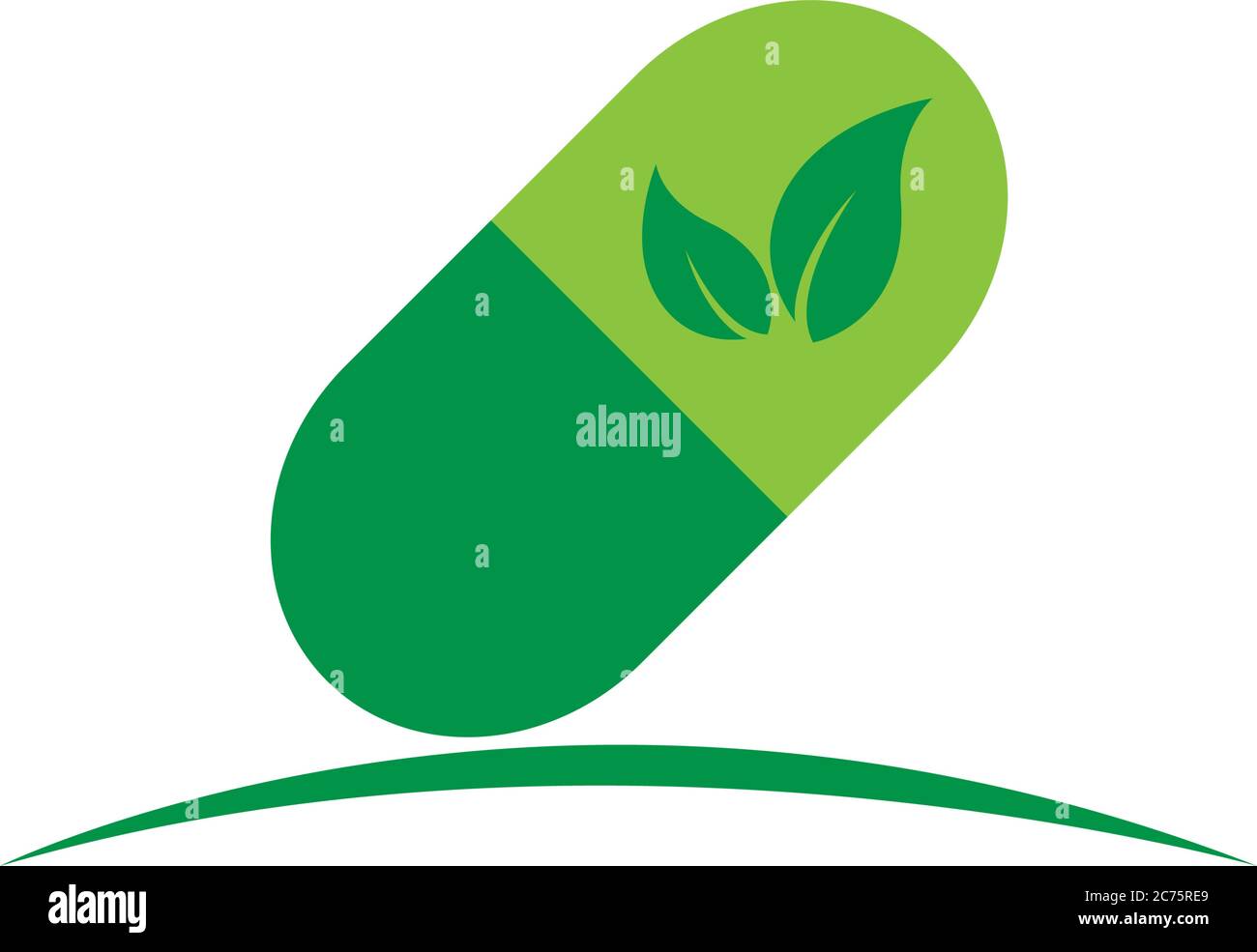 capsule logo icon vector template Stock Vector Image & Art - Alamy