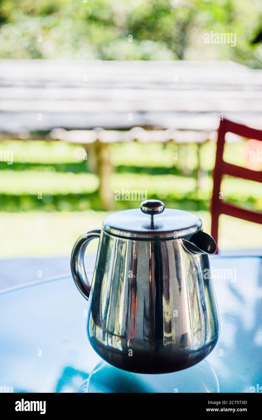 Metal kettle vintage hi-res stock photography and images - Alamy