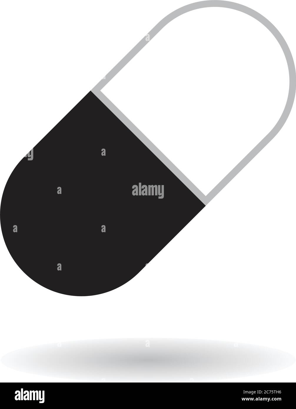 capsule logo icon vector template Stock Vector Image & Art - Alamy