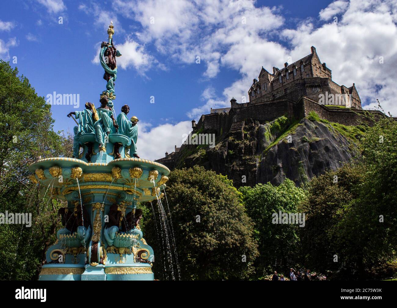 Edinburgh Statues Edinburgh History High Resolution Stock Photography ...