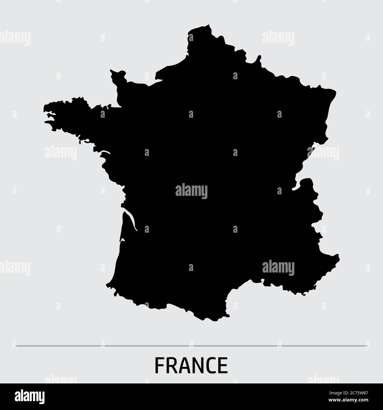 France map icon Stock Vector Image & Art - Alamy