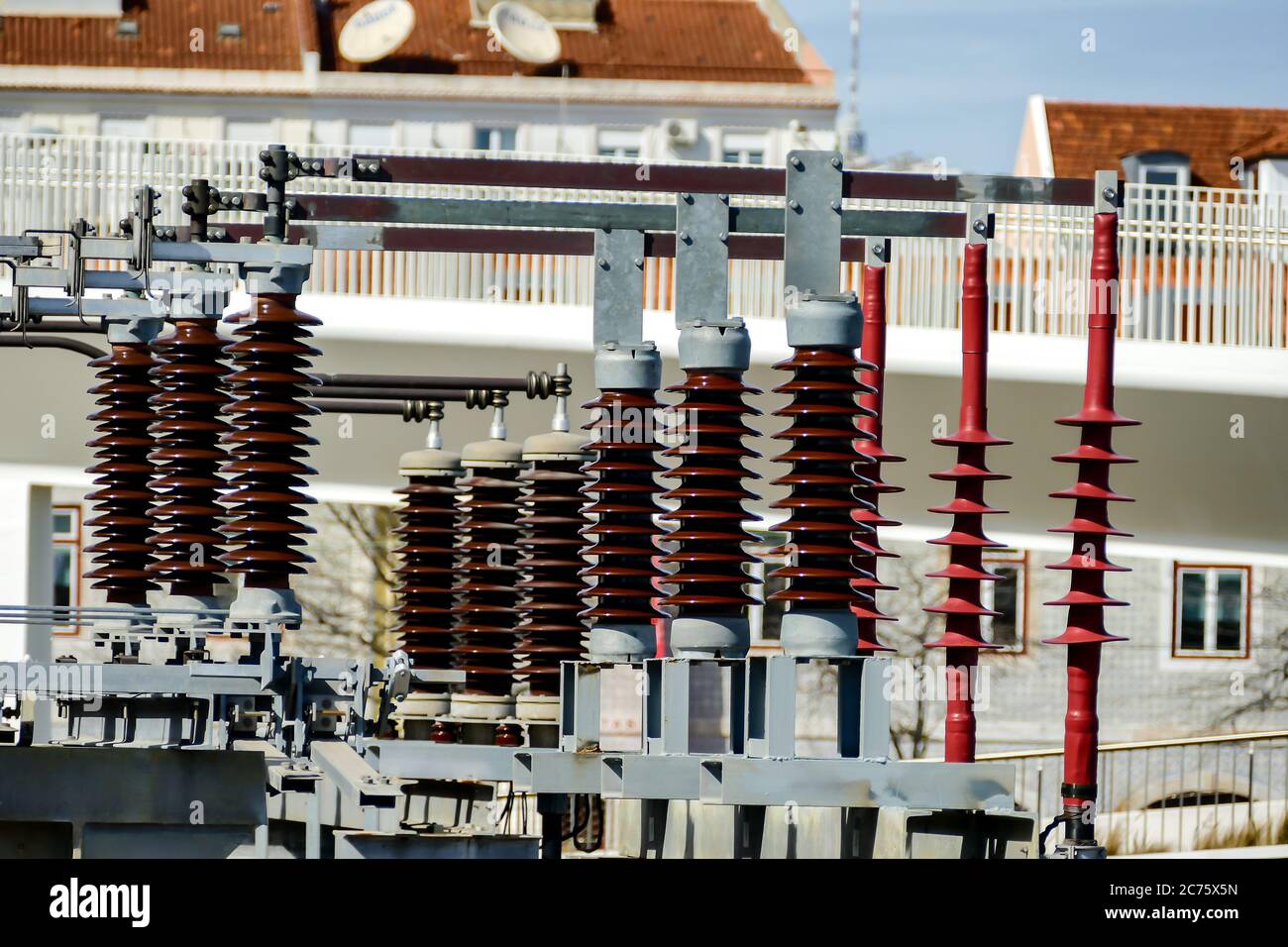 high voltage transformer, beautiful photo digital picture Stock Photo ...