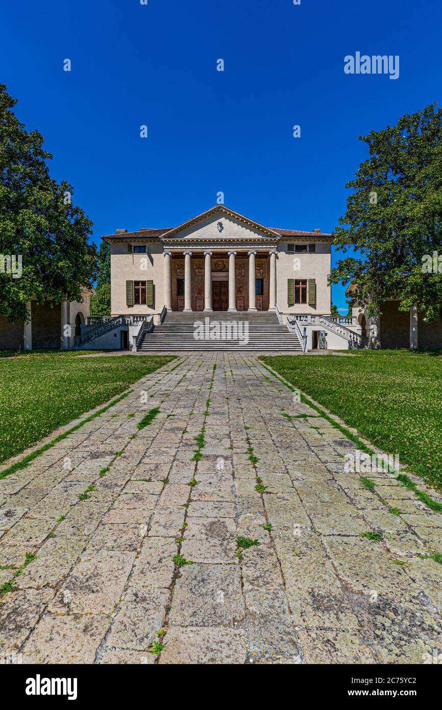 Italy Veneto - Fratta Polesine ( RO ) - Villa Badoer by Andrea Palladio ...