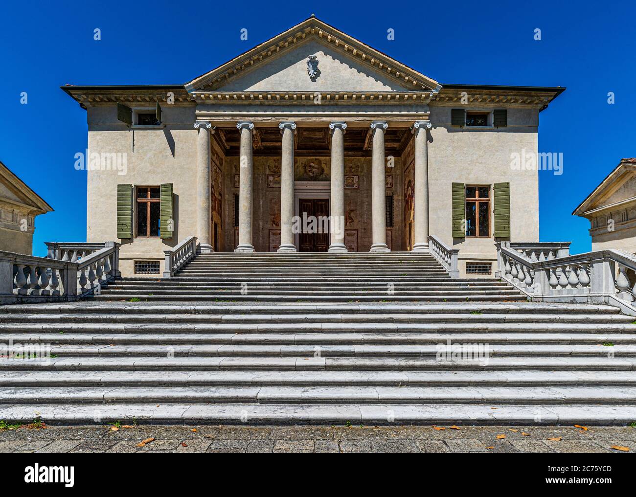 Italy Veneto - Fratta Polesine ( RO ) - Villa Badoer by Andrea Palladio ...