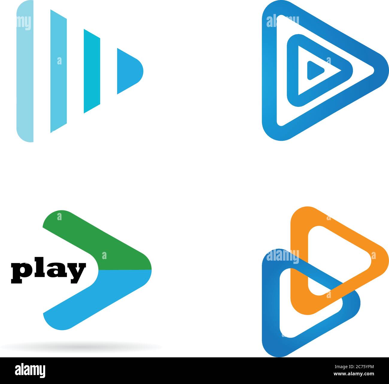 Google play store icons Stock Vector Images - Alamy