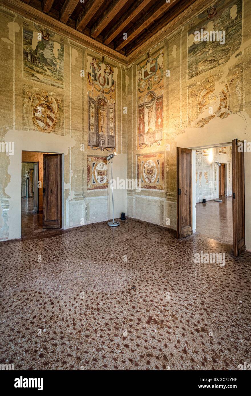 Italy - Veneto - Fratta Polesine ( RO) Villa Badoer By Andrea Palladio ...