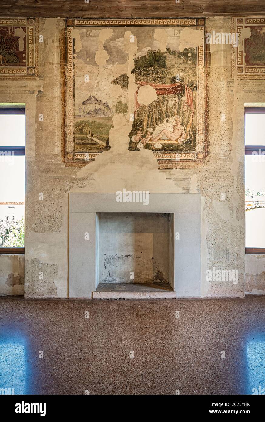 Italy - Veneto - Fratta Polesine ( RO) Villa Badoer By Andrea Palladio ...