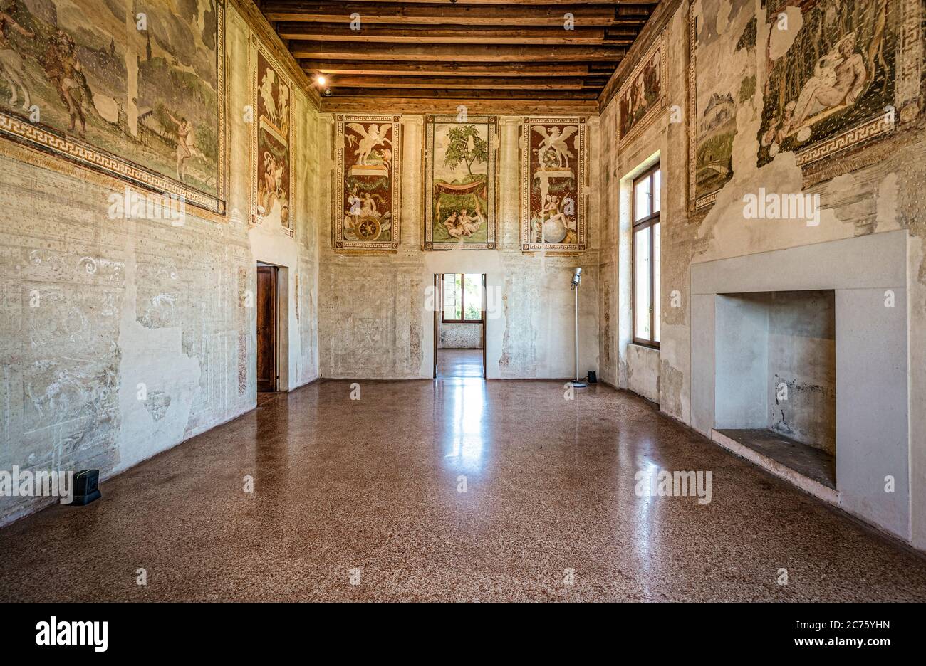 Italy - Veneto - Fratta Polesine ( RO) Villa Badoer By Andrea Palladio ...