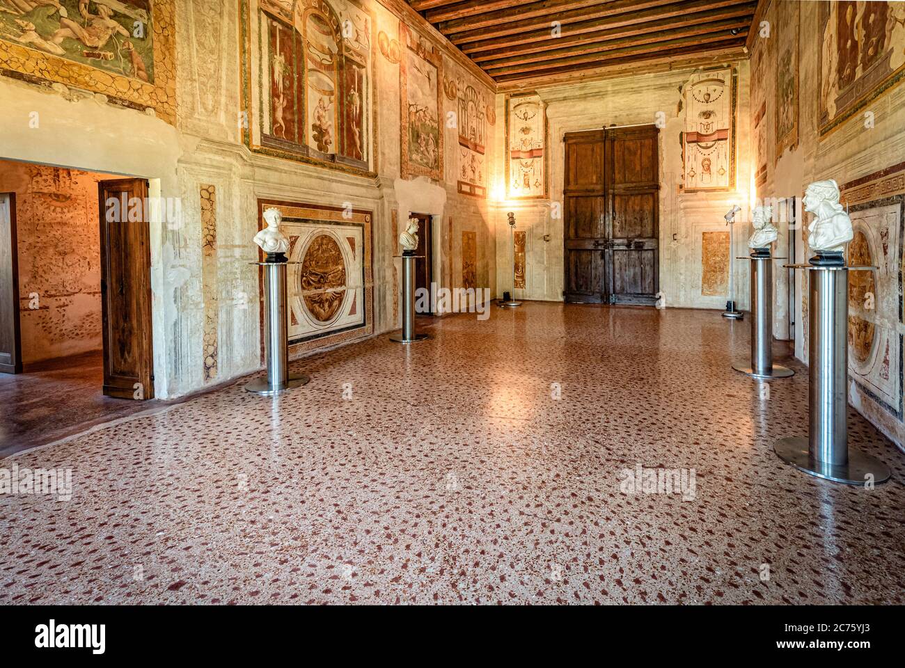Italy - Veneto - Fratta Polesine ( RO) Villa Badoer By Andrea Palladio ...