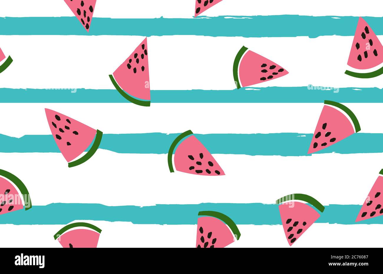 Seamless pattern watermelons watermelon hi-res stock photography and ...