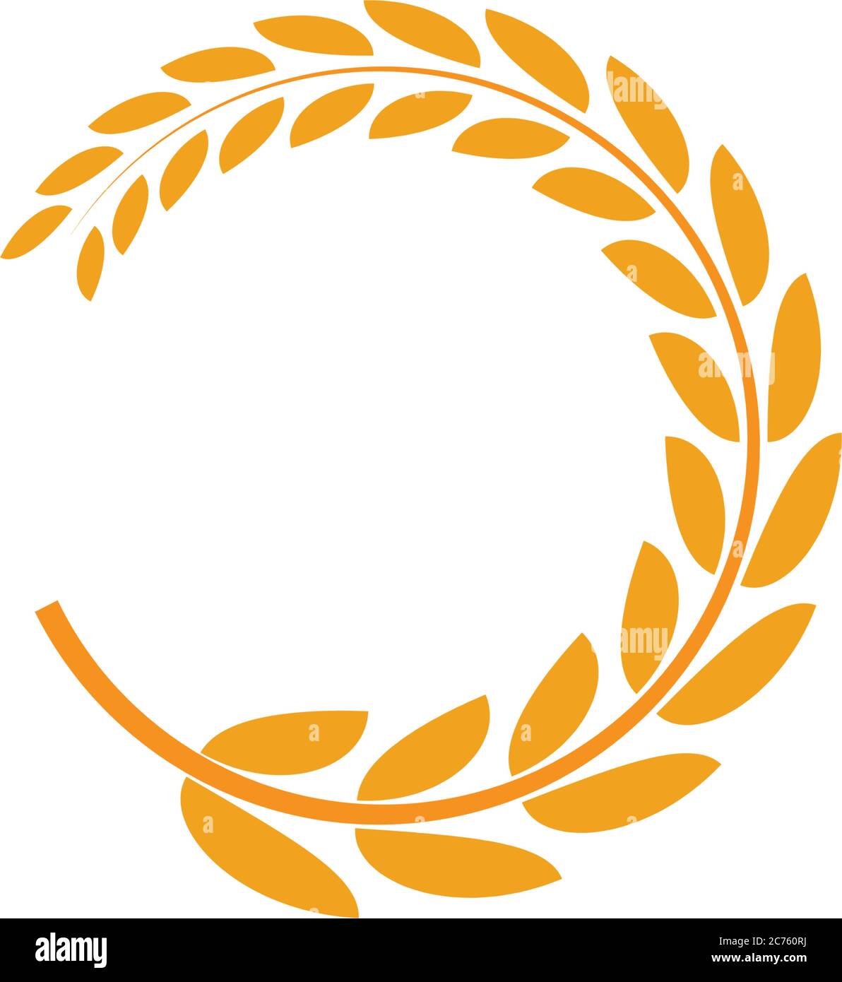 rice logo vector template design Stock Vector Image & Art - Alamy