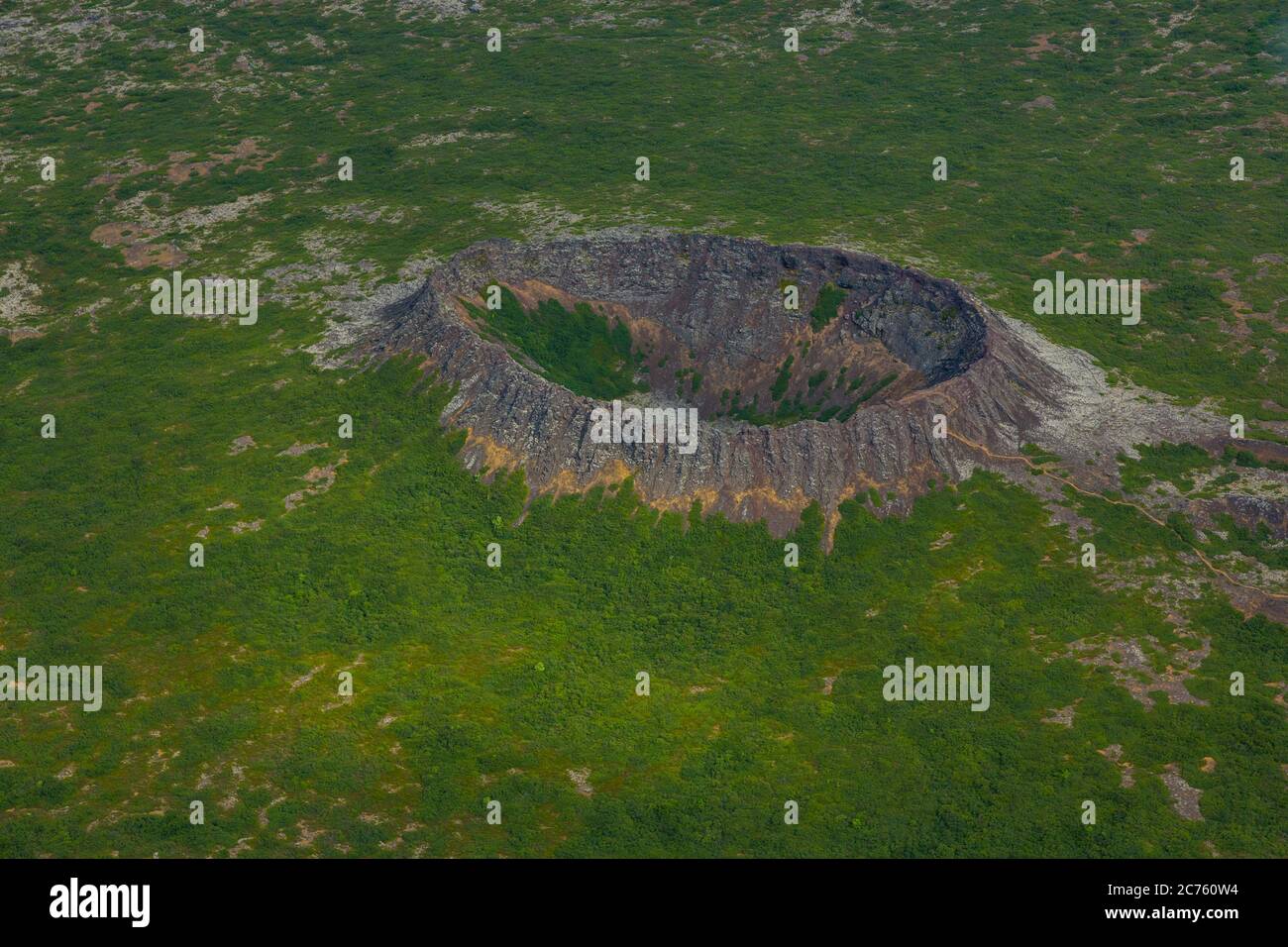 Eldborg crater iceland europe hi-res stock photography and images - Alamy