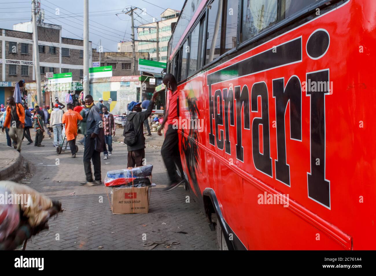 Many buses hi-res stock photography and images - Alamy
