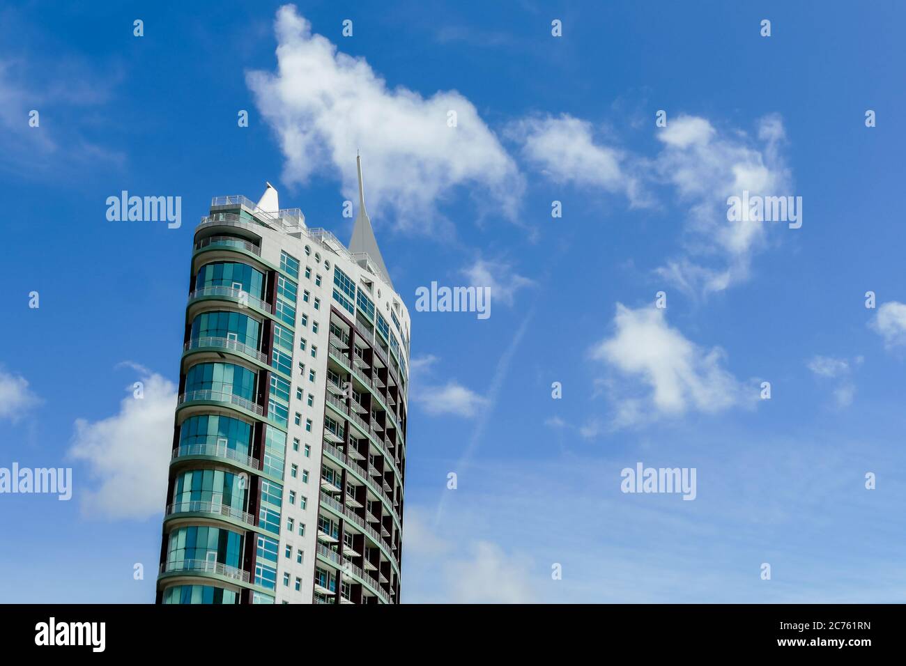 modern building in the sky, beautiful photo digital picture Stock Photo ...