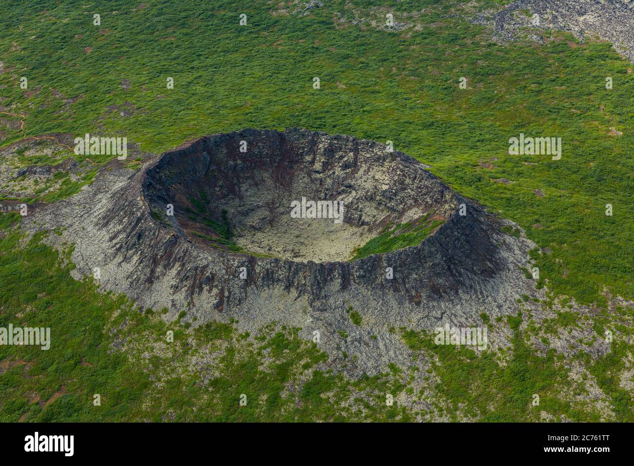 Eldborg crater, Iceland, Europe Stock Photo - Alamy
