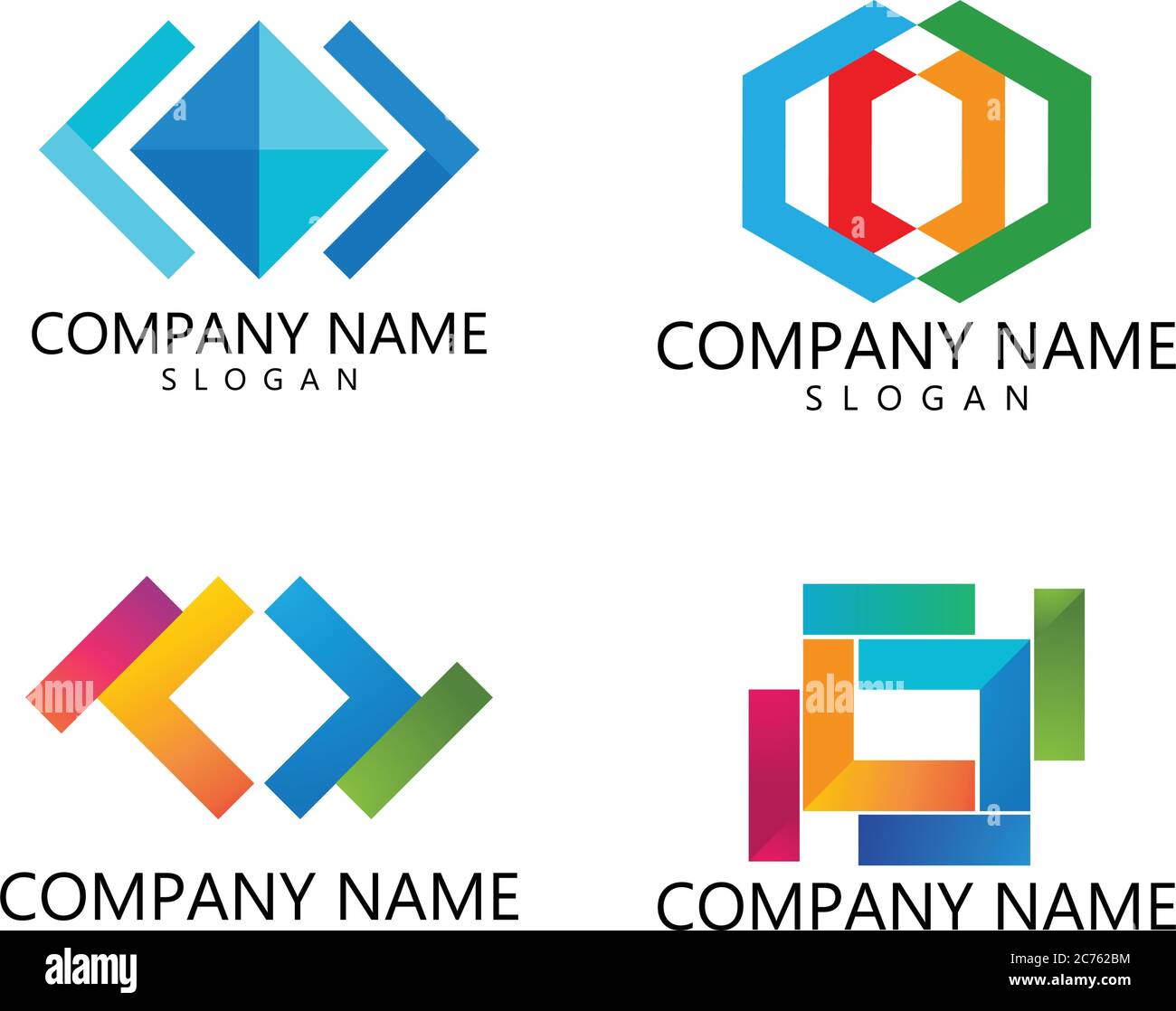 abstrak logo vector template design Stock Vector Image & Art - Alamy