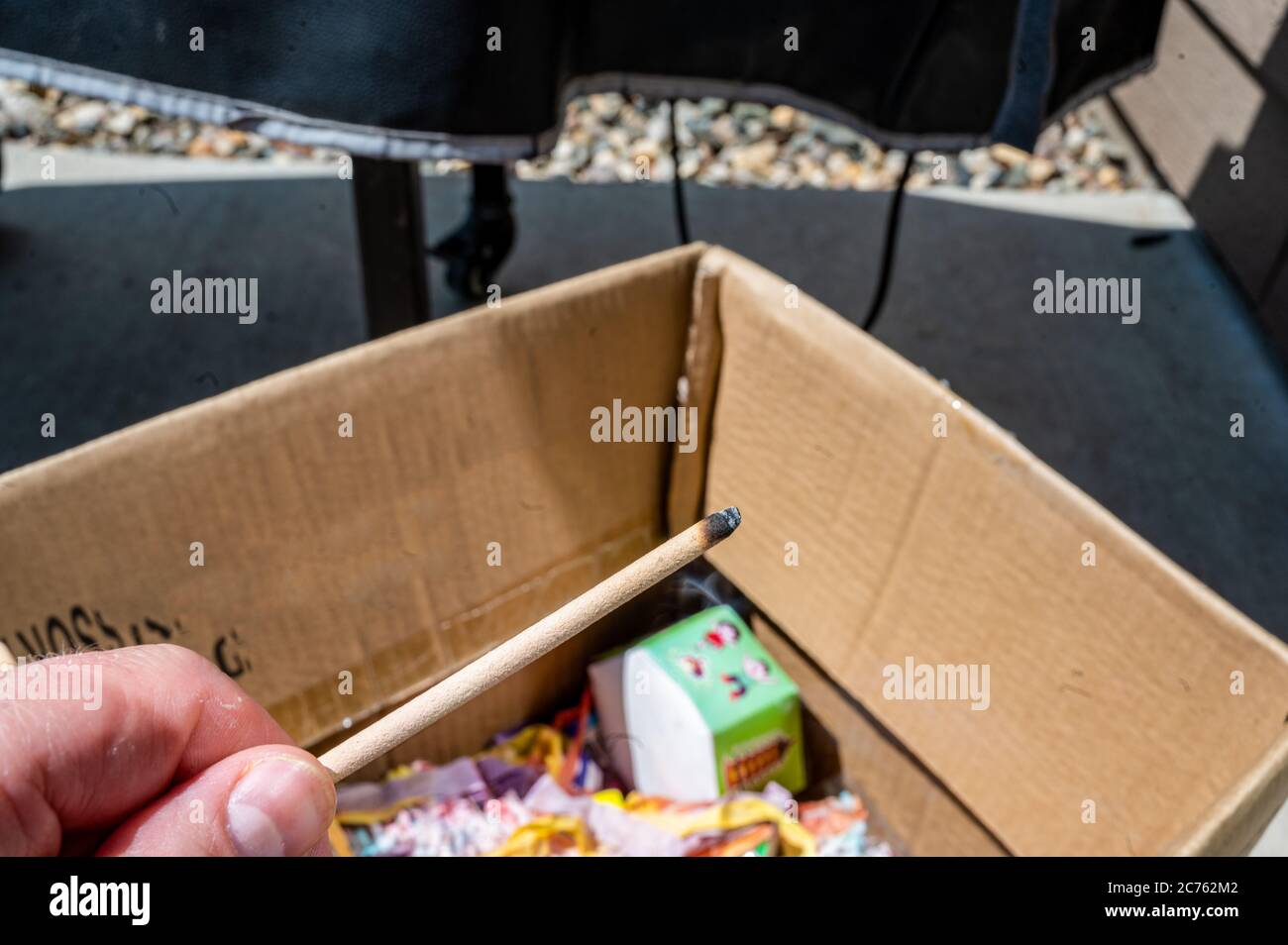 Punks are slow burning sticks used to light fireworks Stock Photo - Alamy