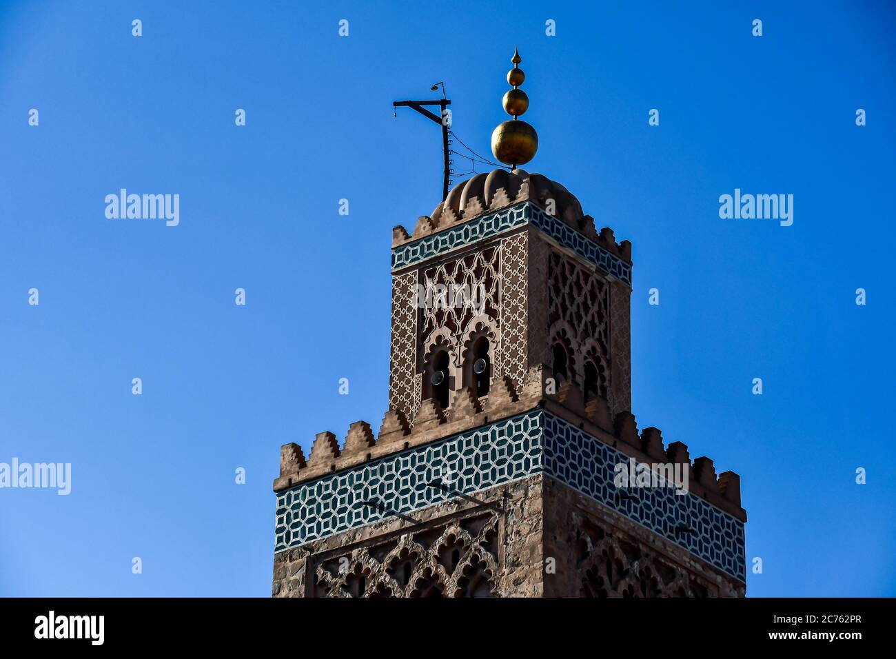 minaret of mosque in marrakech, beautiful photo digital picture Stock ...
