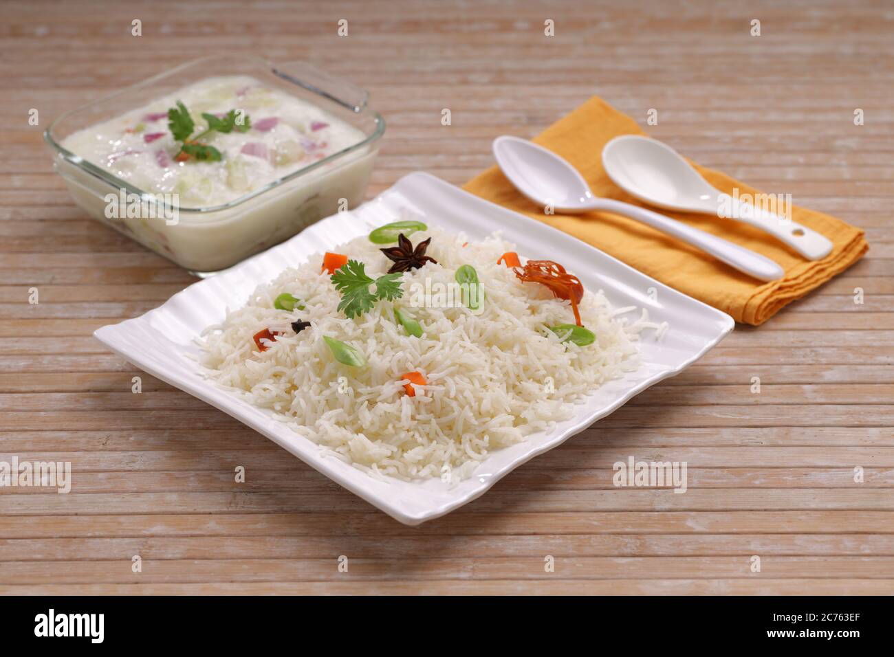 Indian rice pulao hi-res stock photography and images - Alamy