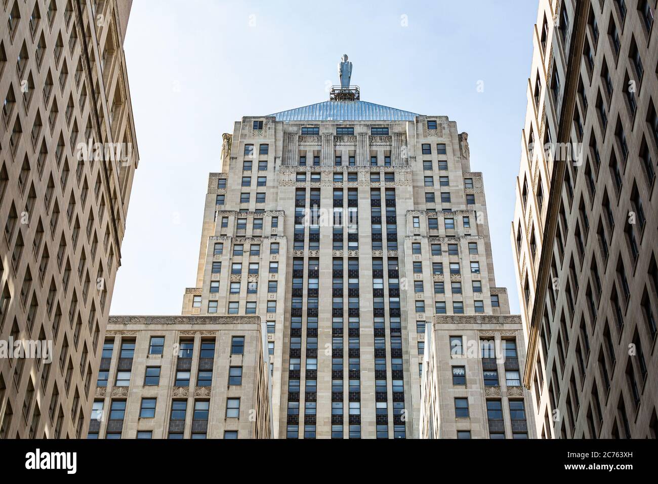 Lasalle building chicago hi-res stock photography and images - Alamy