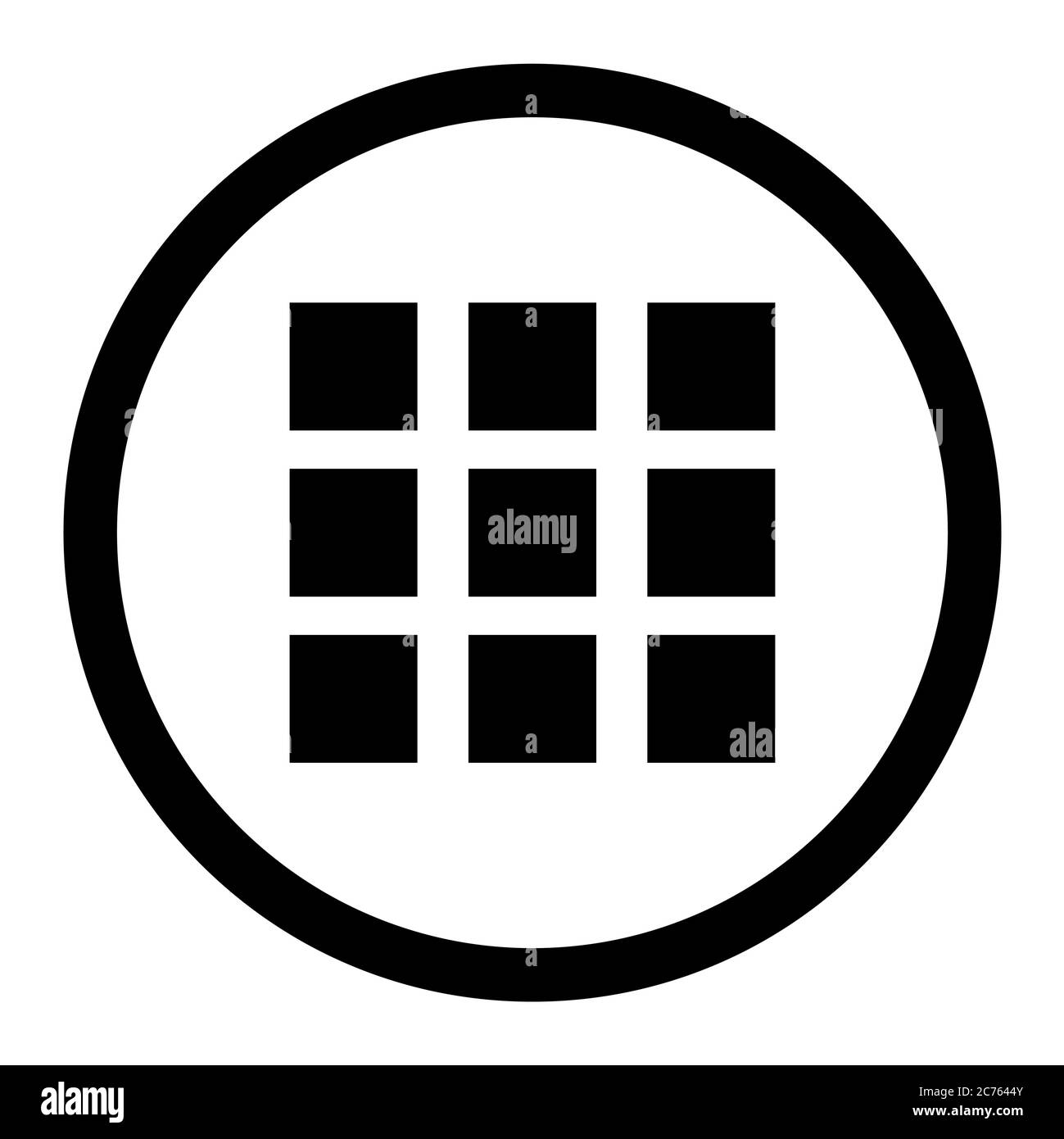 MORE icon, vector symbol isolated on white background for app, mobile ...