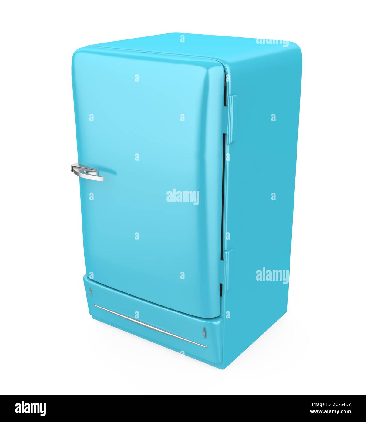 Vintage refrigerator Cut Out Stock Images & Pictures - Alamy