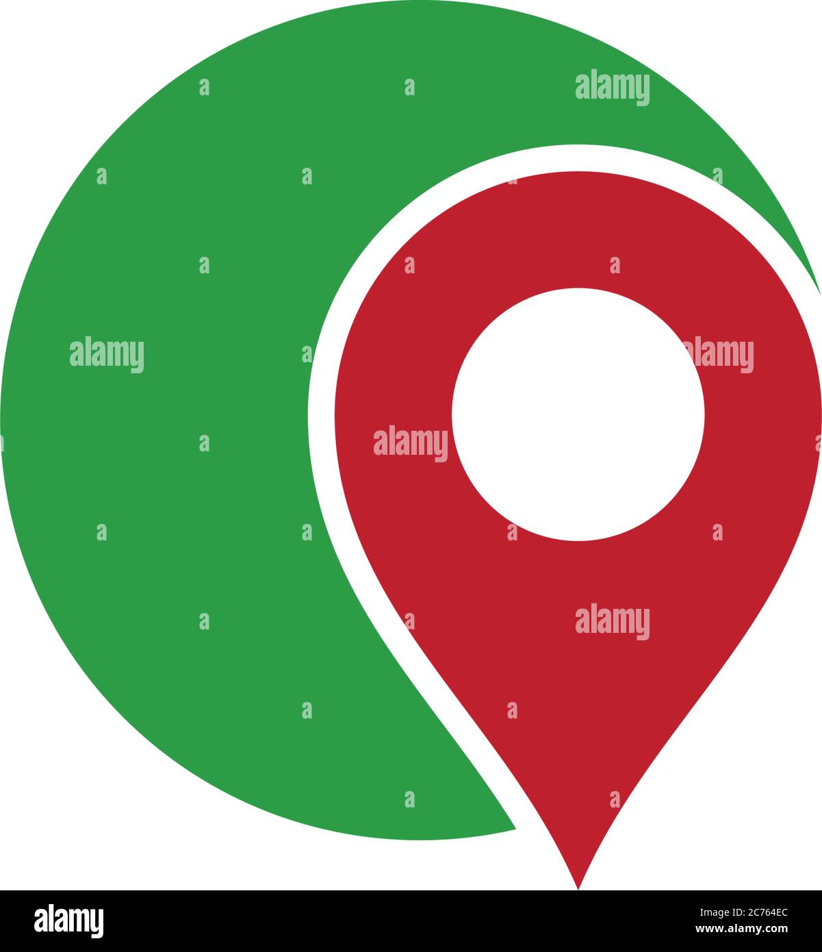 Location point Logo vector template Stock Vector Image & Art - Alamy