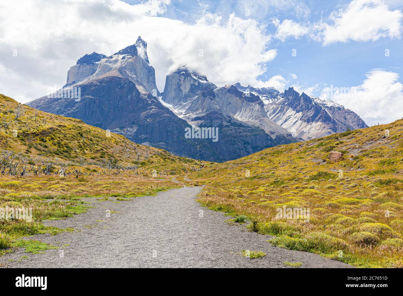 Landscape of "Los Cuernos" (The Horns in English) - Torres del Paine ...