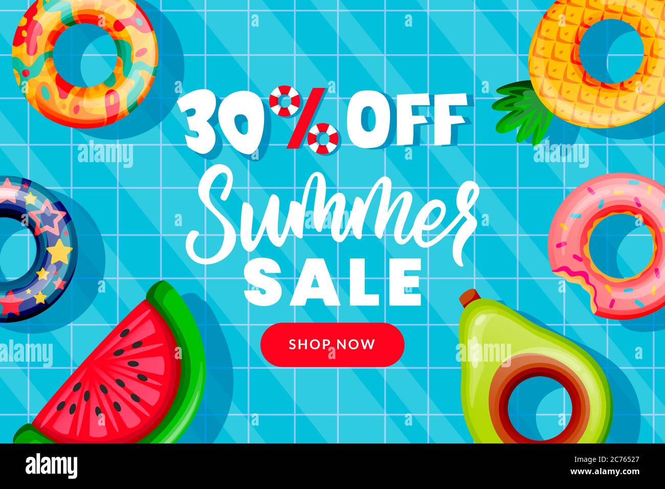 Pool sea view in Stock Vector Images - Alamy