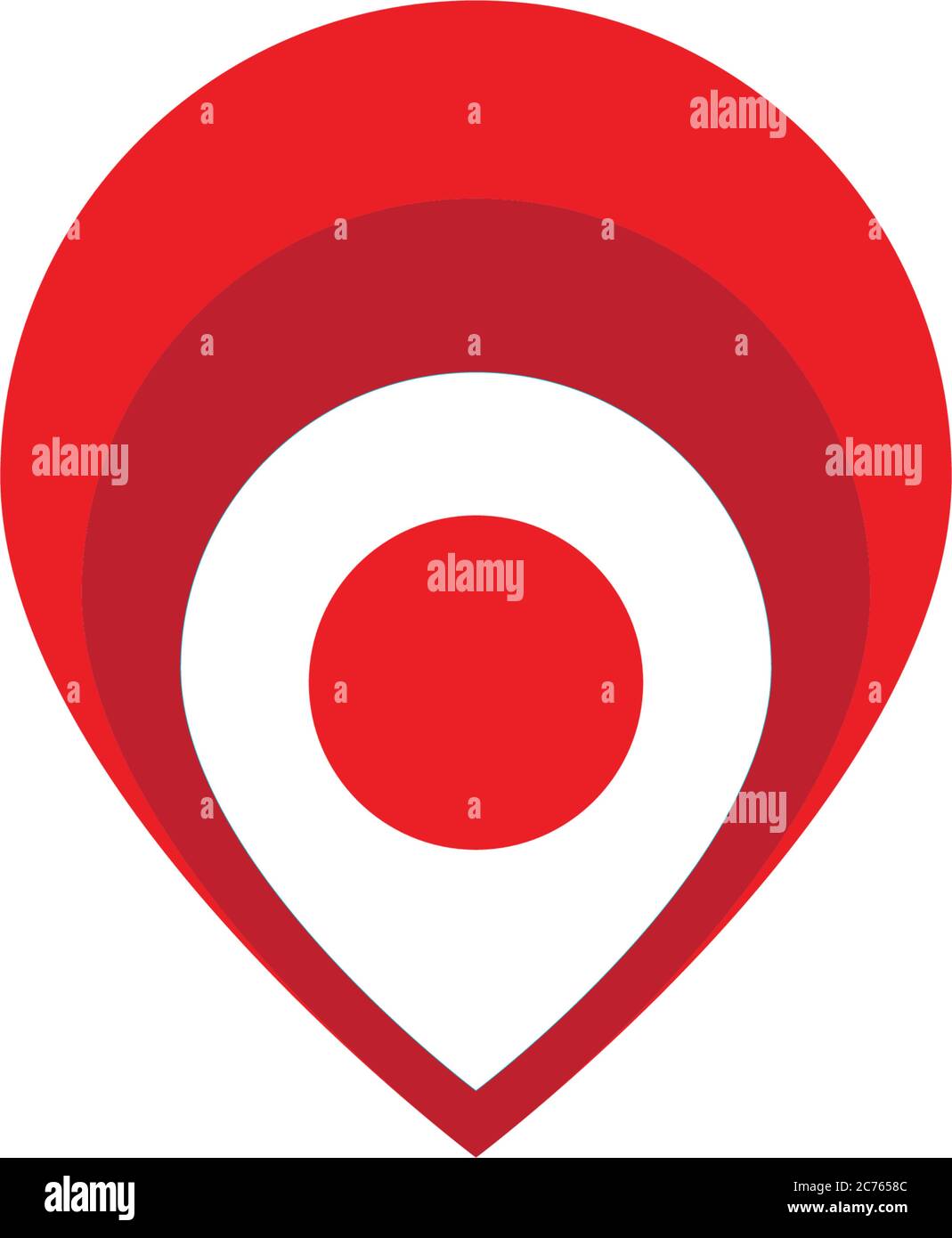 Location point Logo vector template Stock Vector Image & Art - Alamy