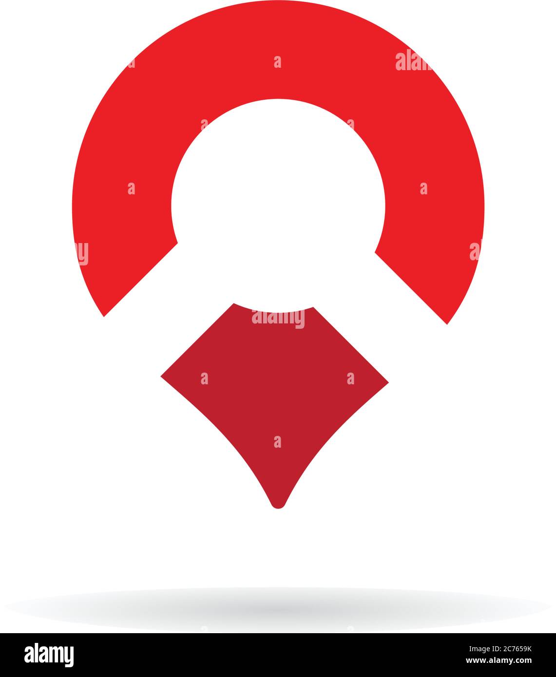 Location point Logo vector template Stock Vector Image & Art - Alamy