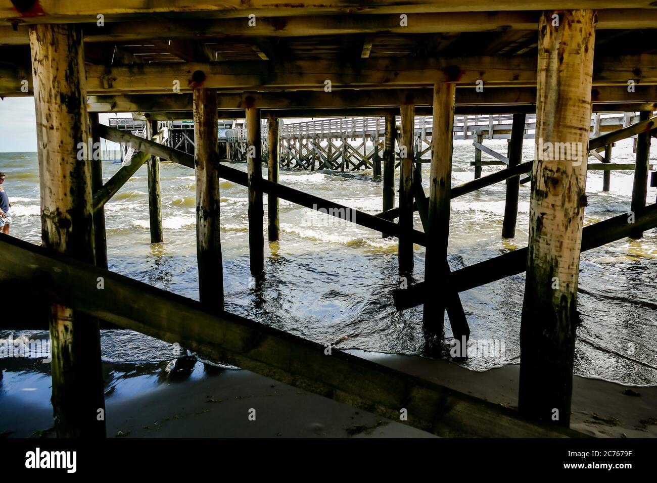 pier at sunset, beautiful photo digital picture Stock Photo - Alamy