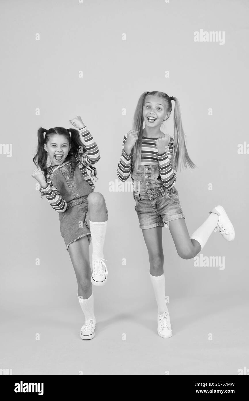 free and energetic beauty. happy childhood. real friendship. best ...