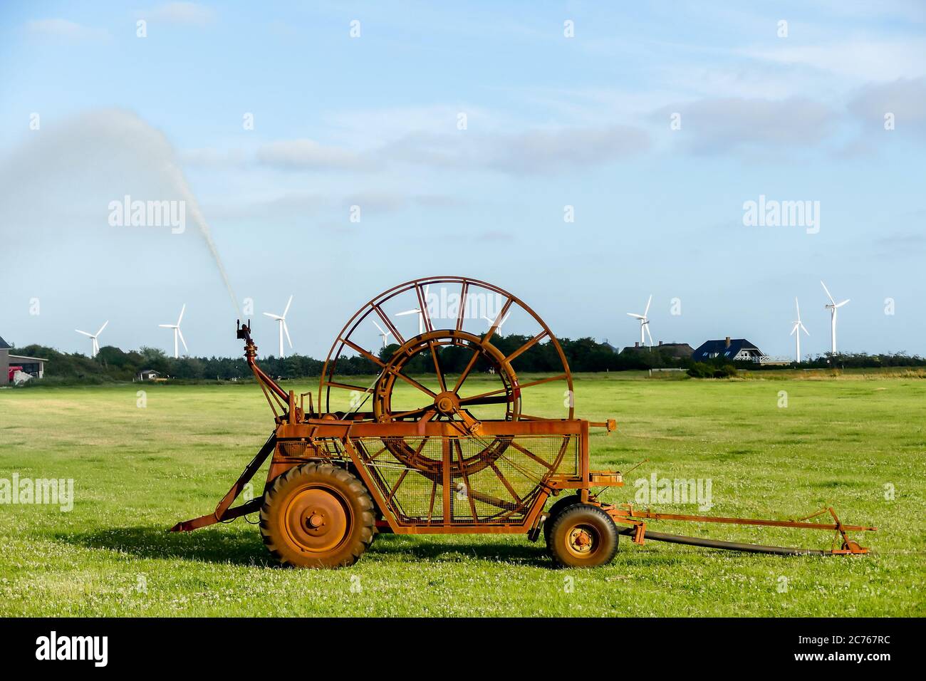 tractor in field, beautiful photo digital picture Stock Photo - Alamy