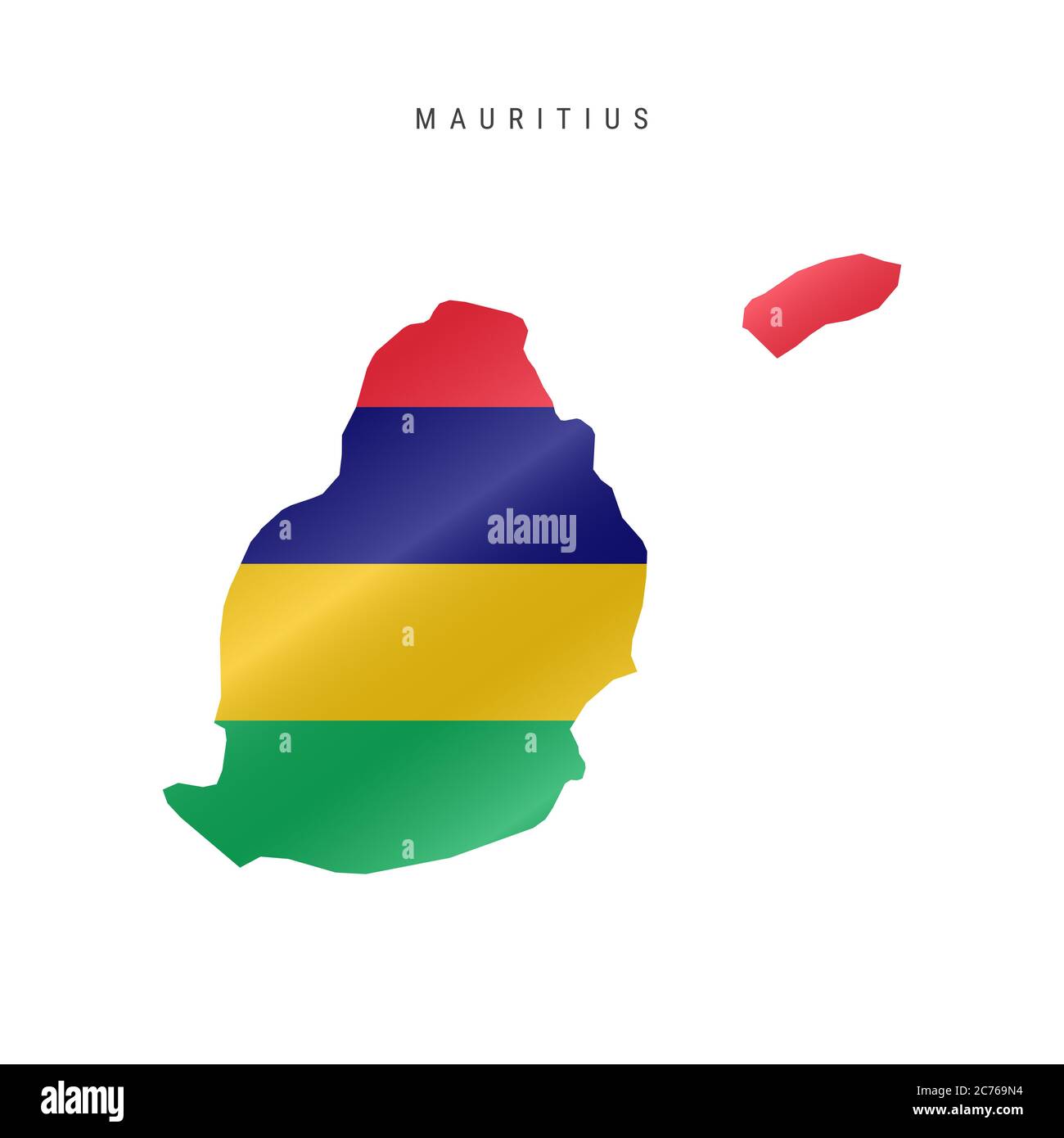Mauritius Map Cut Out Stock Images & Pictures - Alamy