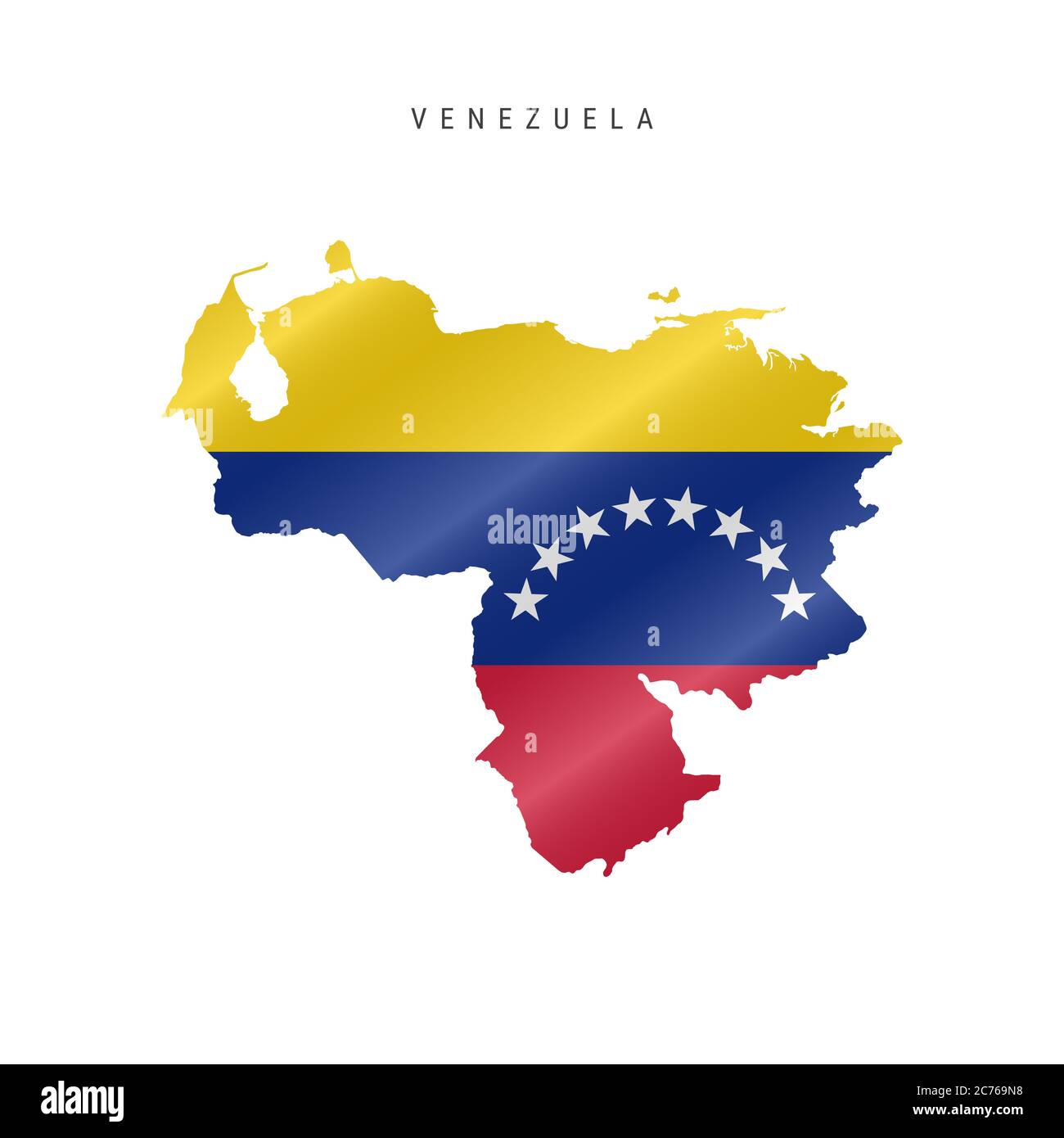 Venezuela flag country nation outline hi-res stock photography and ...