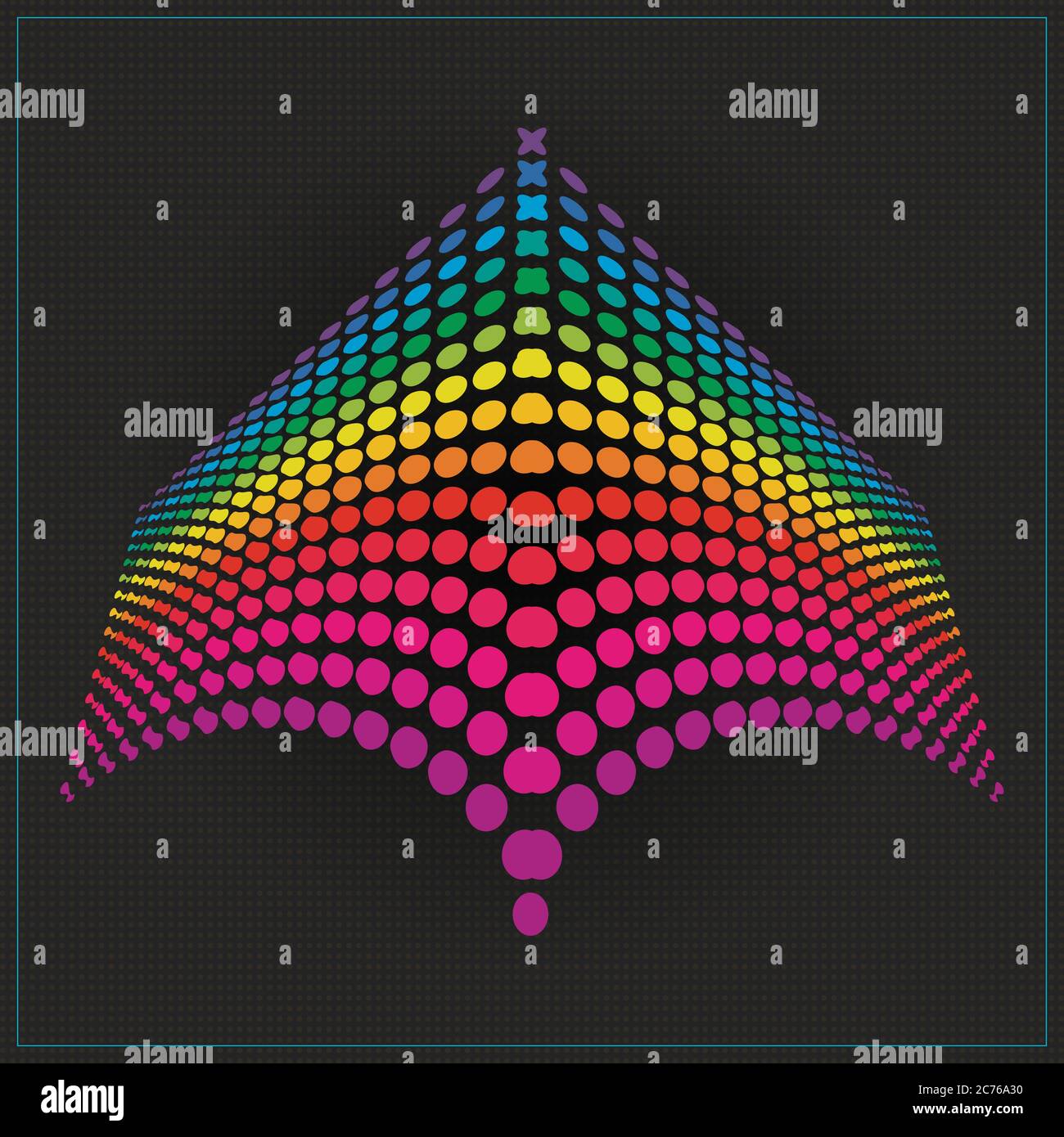 Distorted mirror effect Stock Vector Images - Alamy